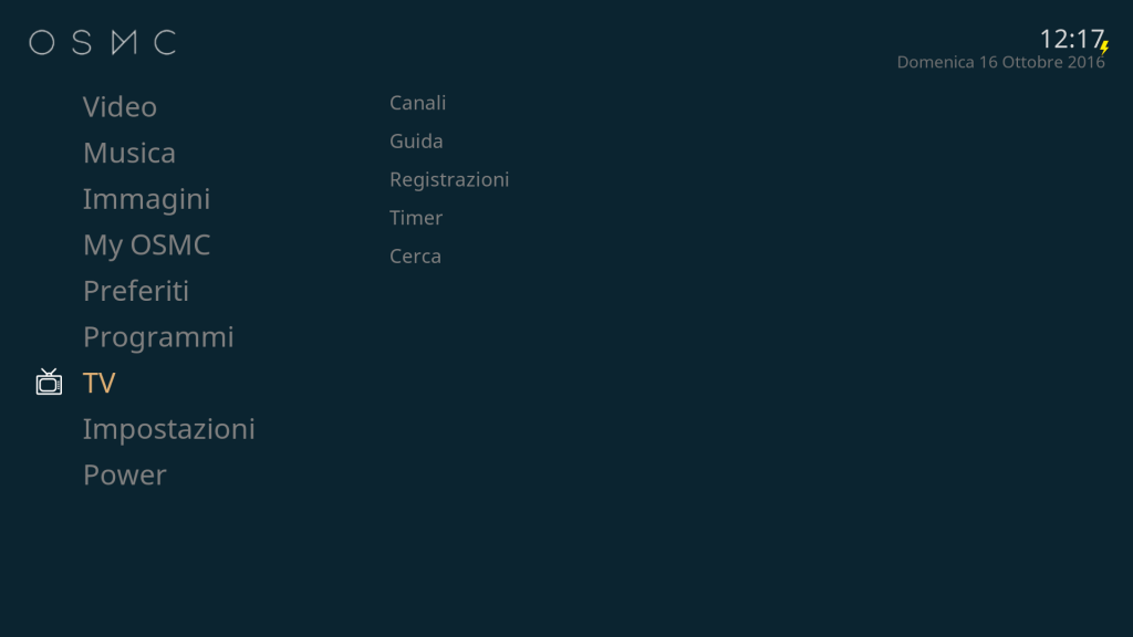 IPTV su Raspberry Pi con Kodi / OSMC