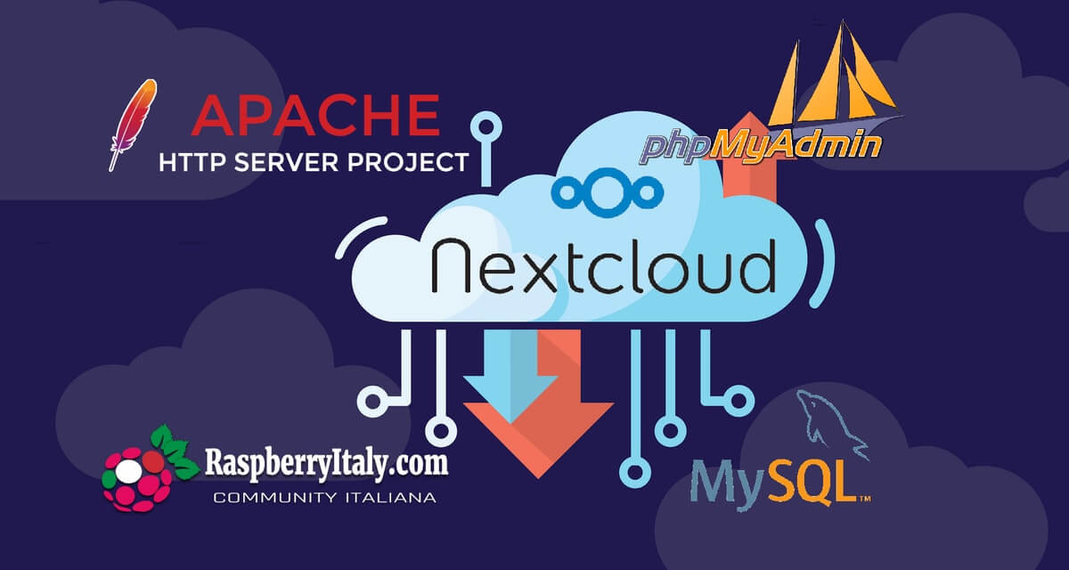 Apache 2 + Mysql + Phpmyadmin + Nextcloud - RaspberryItaly