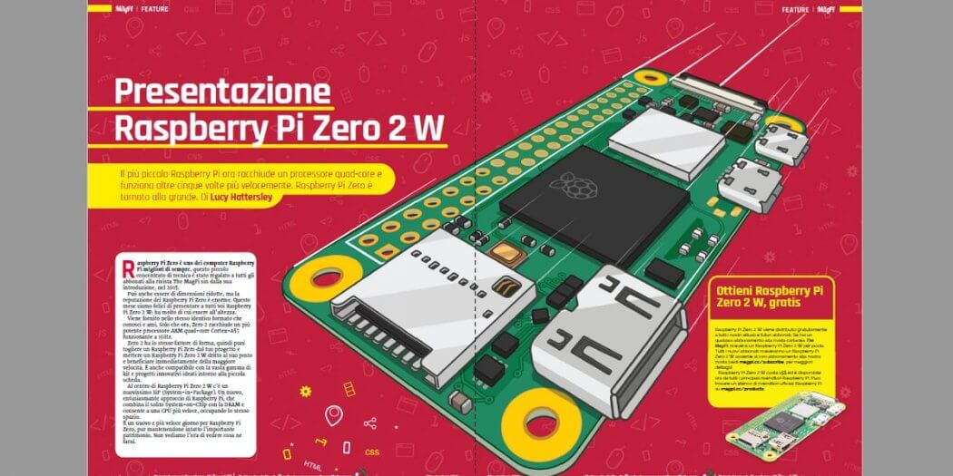 MagPi in Italiano! Raspberry Pi Zero 2 - RaspberryItaly MagPi in Italiano! Raspberry Pi Zero 2 - RaspberryItaly
